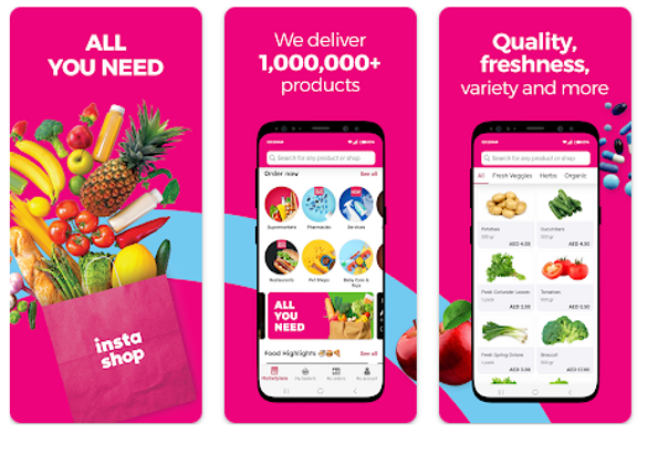 InstaShop: Grocery Delivery - appkingo