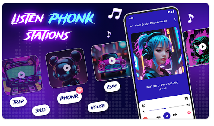 Phonk Music - Song Remix Radio - appkingo