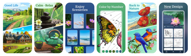 Zen Color - Color By Number - appkingo