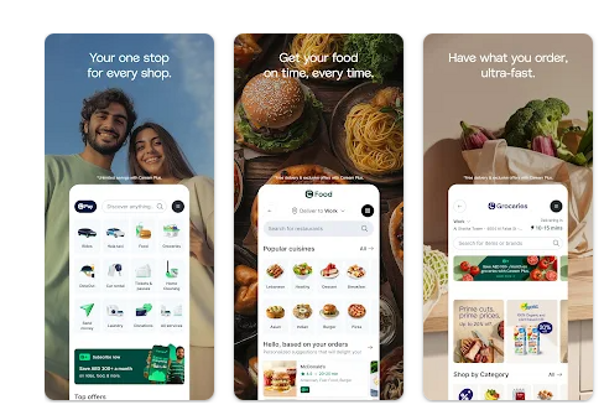 Careem – rides, food & more - appkingo