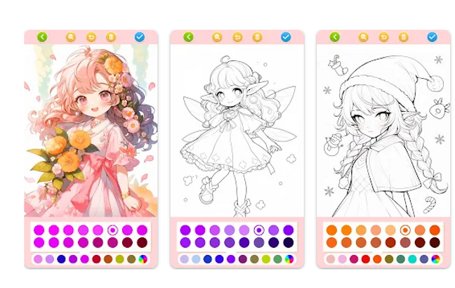 Doll Color: Princess Coloring - appkingo